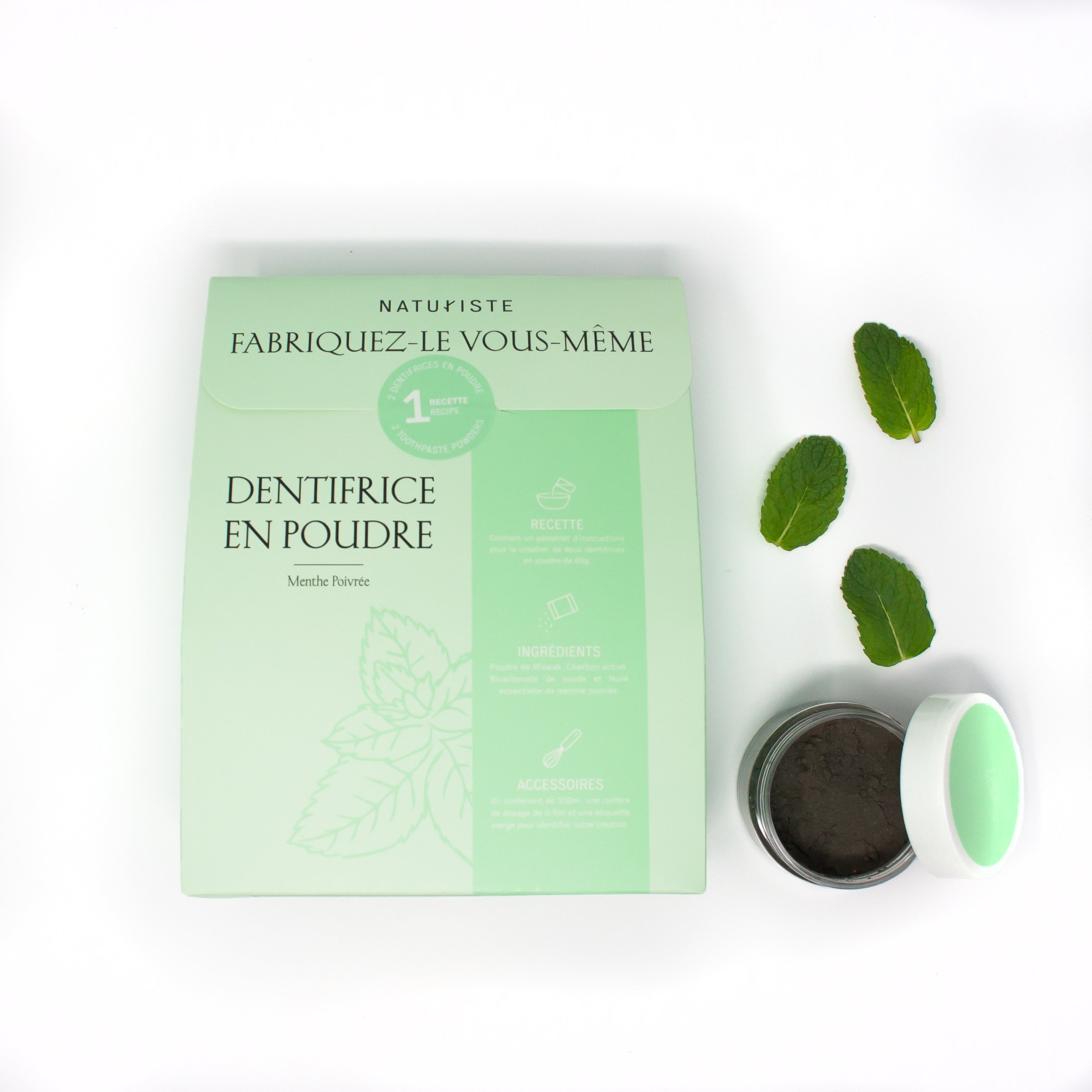 DIY TOOTHPASTE POWDER SET – Naturiste